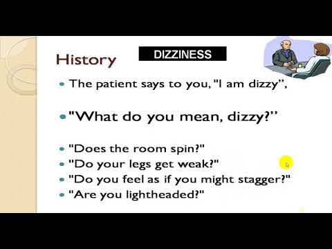 APPROACH TO DIZZINESS & VERTIGO