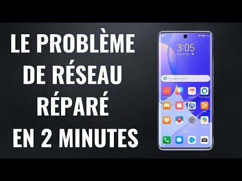 Réparer le problème du réseau mobile / ANDROID