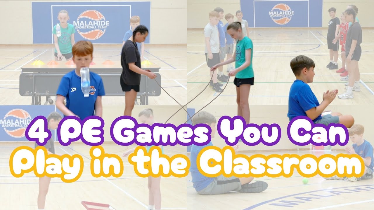 4 PE Games You Can Play in the Classroom by Daly Exercise