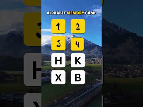 Test Your Memory Skills! Spot the Missing Letter! 🔠