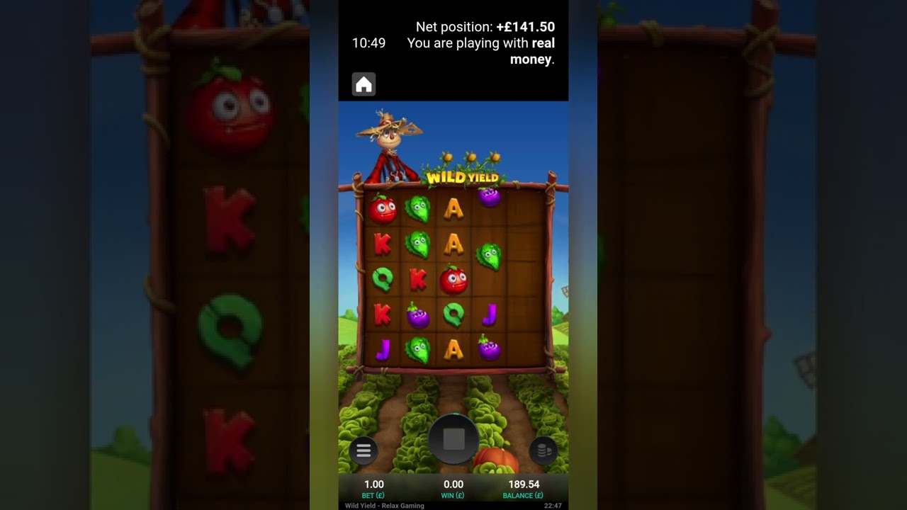 NEW Wild Yield + Bonus Game £50 Turns Into £???