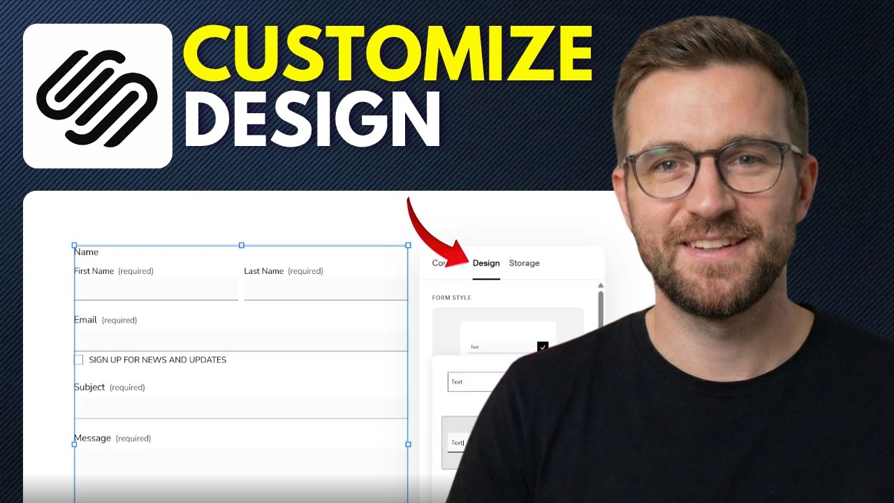 How to Customize The Design of Squarespace Forms (Step By Step 2026)