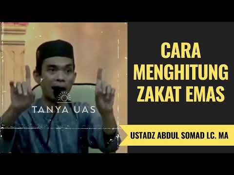 Cara Menghitung Zakat Emas - Ustadz Abdul Somad Lc. MA
