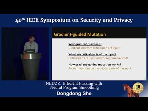 NEUZZ: Efficient Fuzzing with Neural Program Smoothing