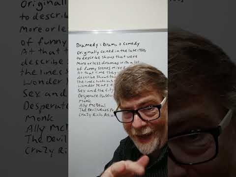 Do You Know Which Two Words Combine to Form the Word Dramedy? English Tutor Nick P