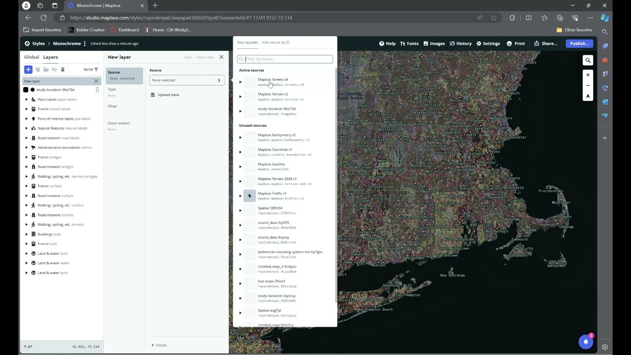 Using Mapbox for data visualization
