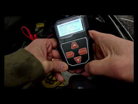 How to use a Konnwei KW208 12 Volt Battery Tester #batterytester #car #vehicles