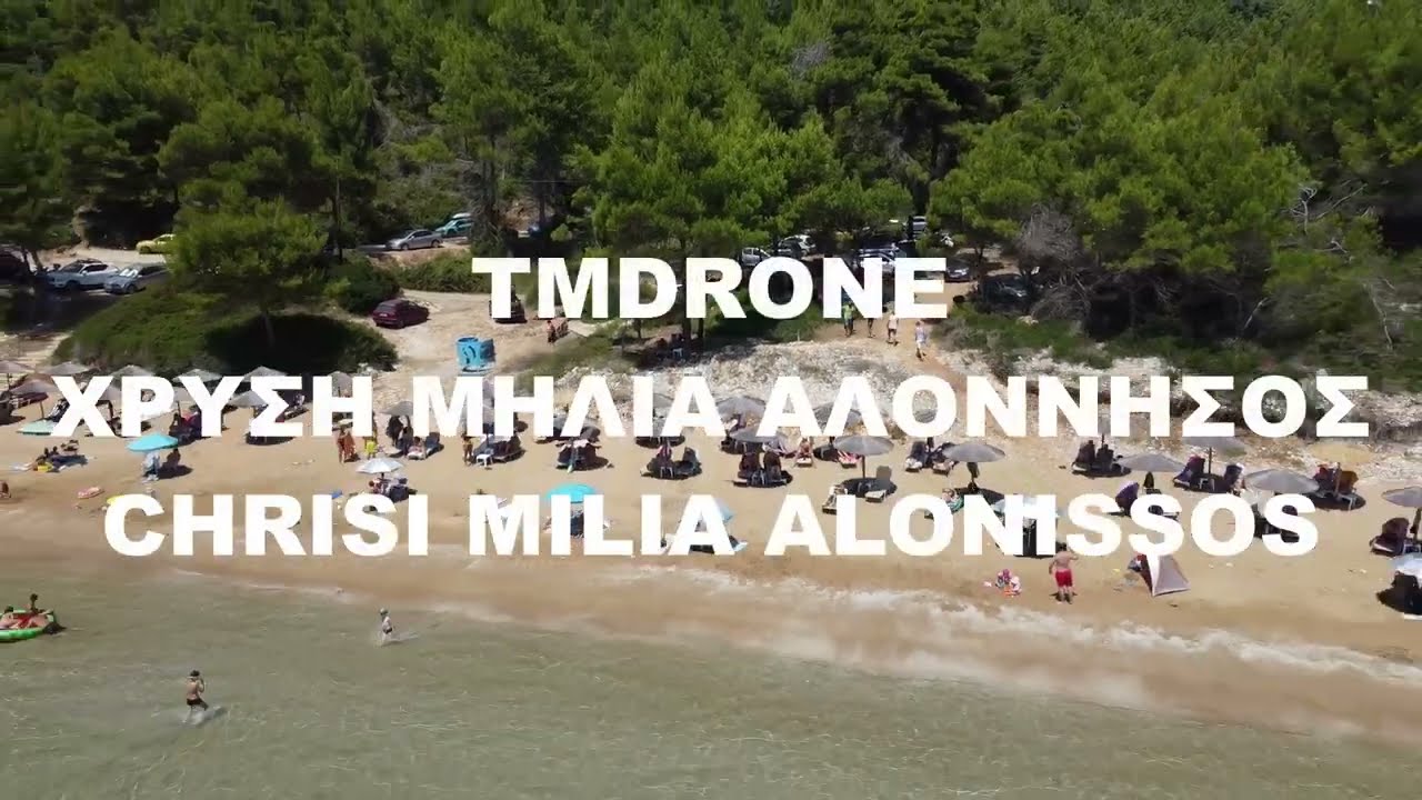Η παραλία της Μαγνησίας με την χρυσή άμμο που μοσχοβολά θυμάρι (βίντεο ...