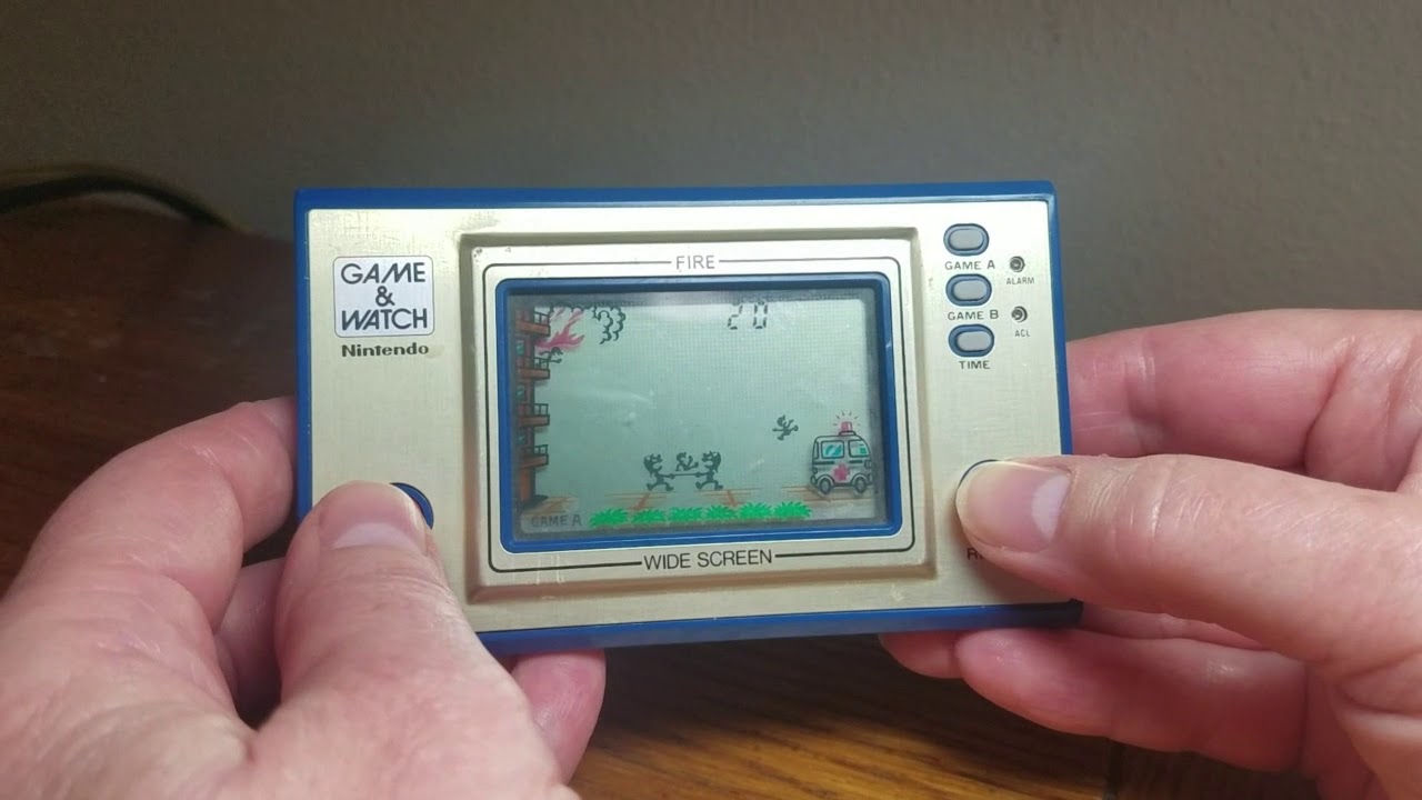 Fire Game and Watch