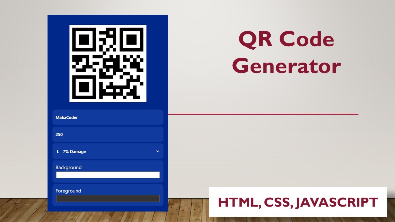 ASMR Programming - Create QR Codes Using HTML, CSS, and JavaScript