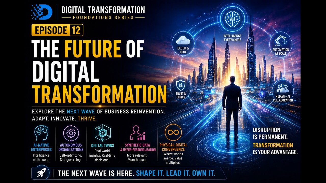 The Future of Digital Transformation: AI-Native Enterprises, Autonomy & Reinvention (Episode 12)