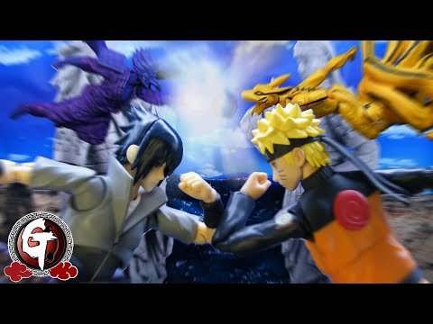 Naruto vs Sasuke Final Battle stop motionうずまきナルト VS うちはサスケ 火影忍者-鳴人vs佐助最後一戰