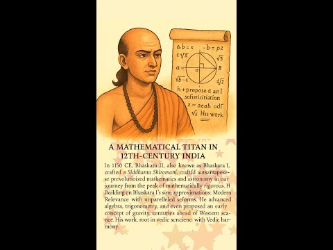 Bhaskara II: From Algebra to Gravity – Not Myth, but Measurable Science Hinduinfopedia