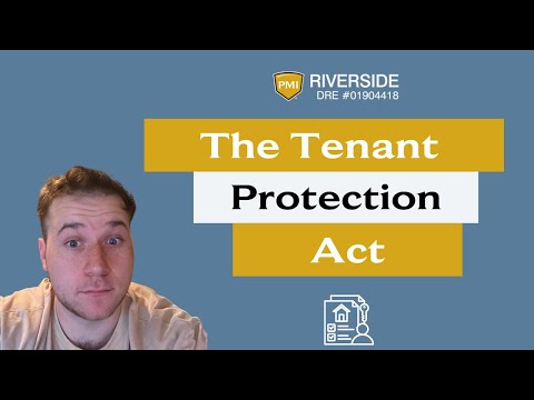 Tenant Protection Act and its Affects