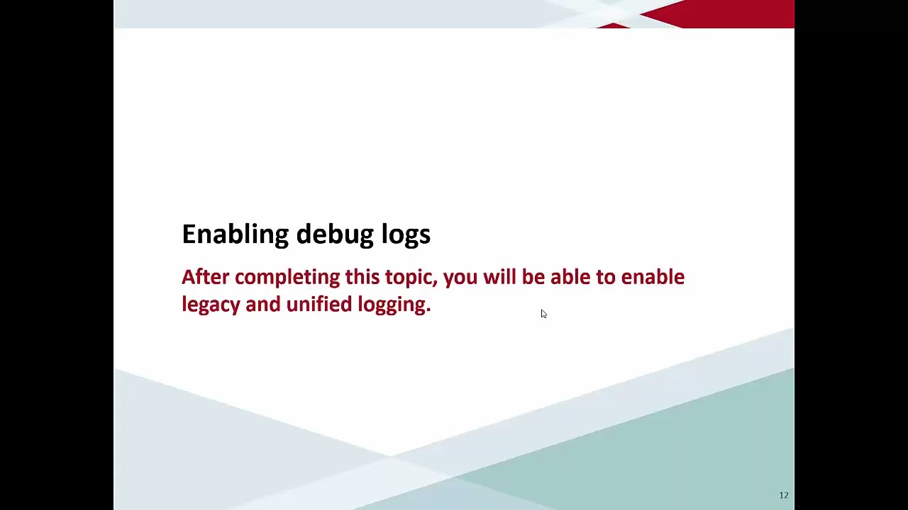 Debug Logging