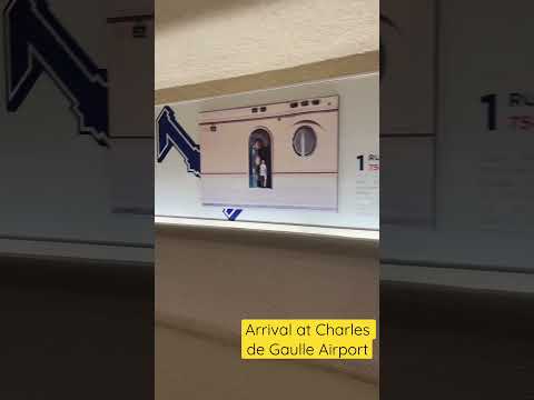 Arrived at Charles de Gaulle Airport 20/02/2023
