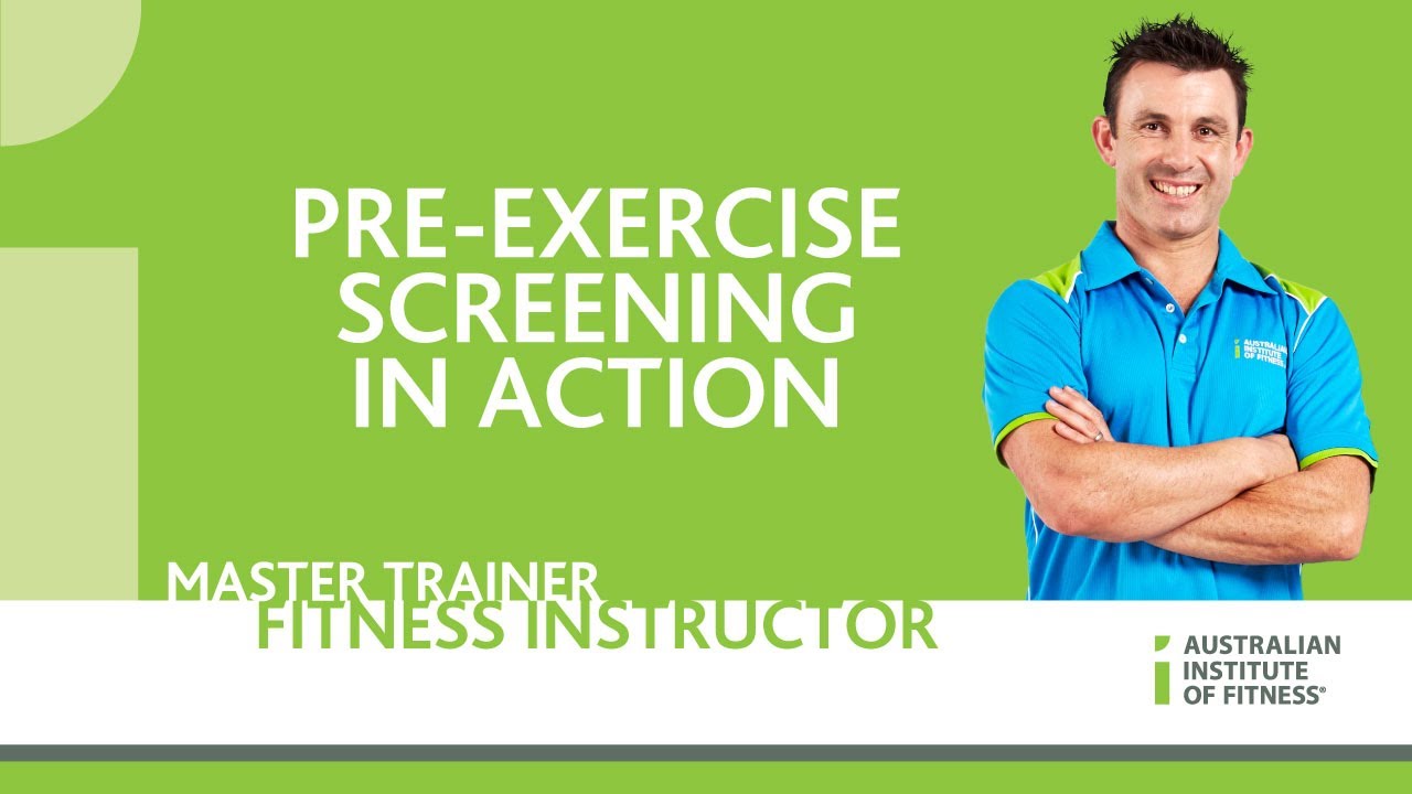 Pre-Exercise Screening in Action