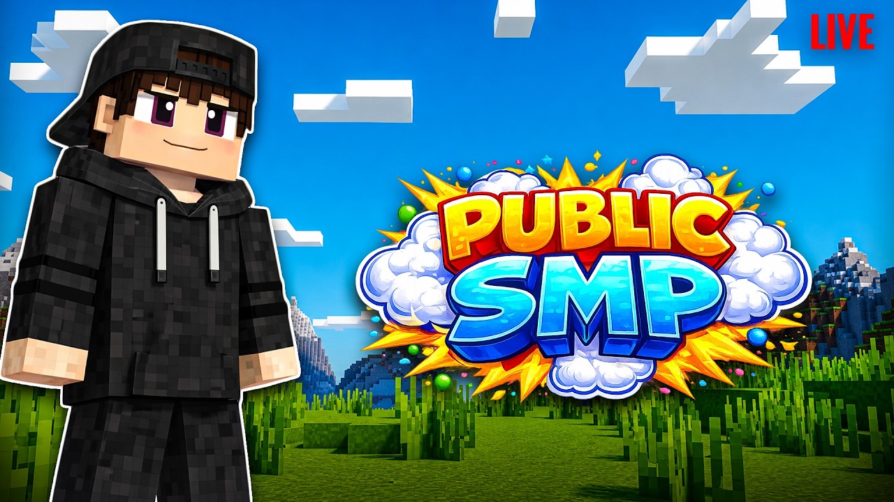 MINECRAFT LIVE | JAVA + BEDROCK Public SMP🔴 #minecraft #minecraftlive