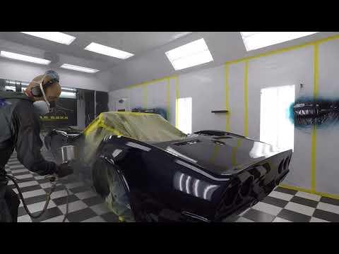 🔵Blue Without You: Painting John's 1969 Vette🔵