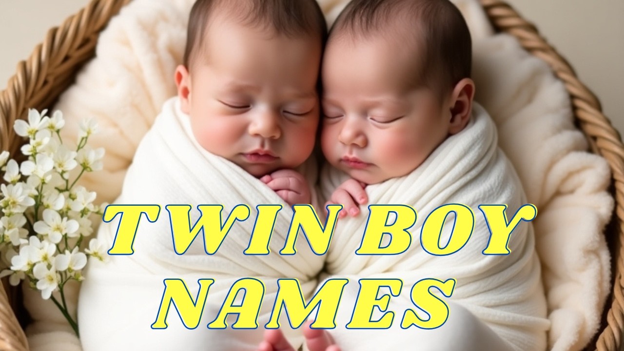 20 Unique & Classic Twin Boy Names with Meanings and Origins