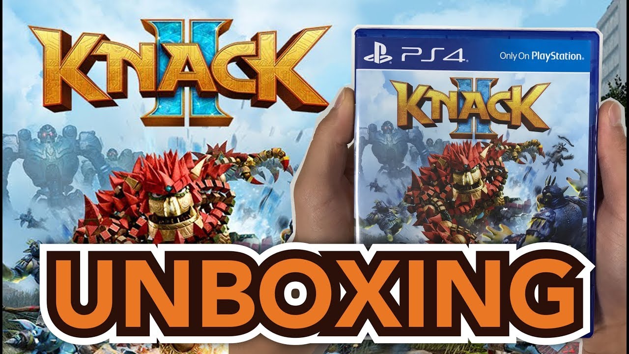 Knack II(2) (PS4) Unboxing !!