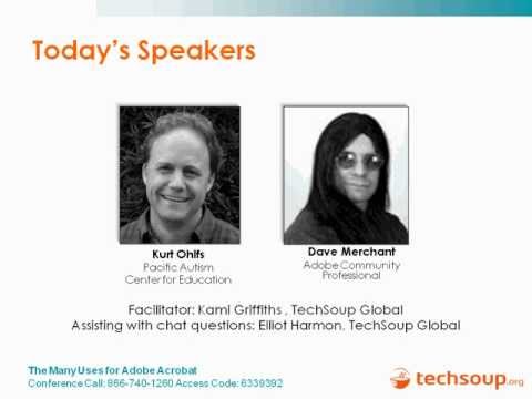 Webinar -The Many Uses for Adobe Acrobat - 2010-12-16