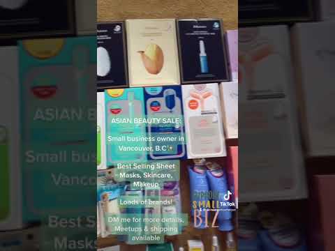 💄 ASIAN BEAUTY SALE! Support Small Businesses, Vancouver B.C✨