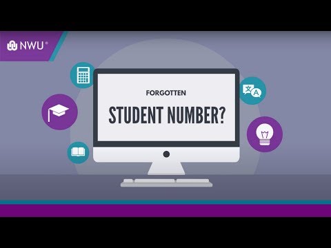 Forgot student number