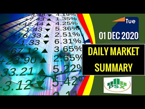 kse market summary||Video Review |01 Dec 20 ||pakistan stock exchange today||stock exchange pakistan