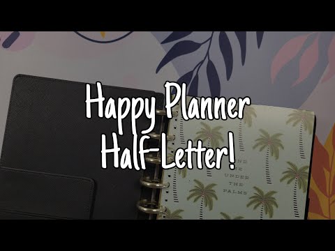 Planner Hack | Happy Planner A5 Half-Letter Size?! Made into Discbound in Under 15 Minutes!