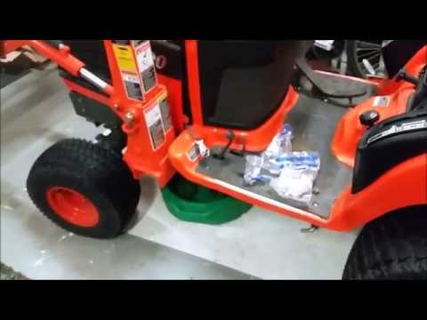 Kubota BX2230 BOTH (2) Fuel Filter Replacement (sputtering,shuts off,runs rough)