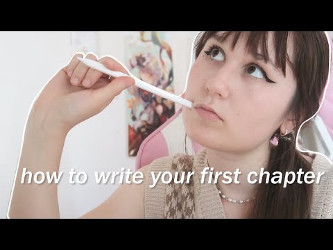 HOW TO WRITE A FIRST CHAPTER 💻| 5 step book process + helpful tips