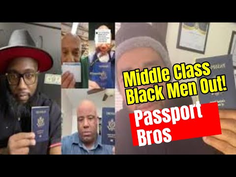 Middle Class Black Men leaving the community in droves and taking there resources - Passport Bros
