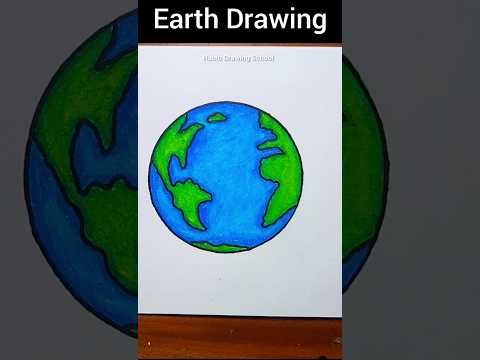 Earth Diagram #shorts #earthdrawing #geography
