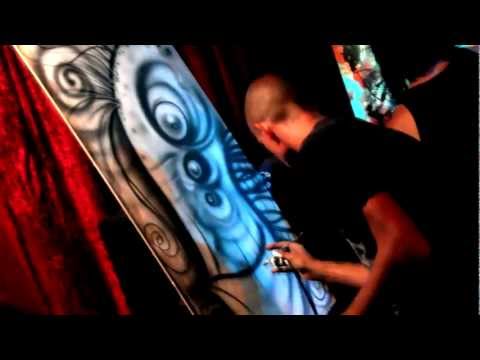 Billy Martinez, Alex Julian, and Kai Martin - Live Art Performance at the Ruby Room!
