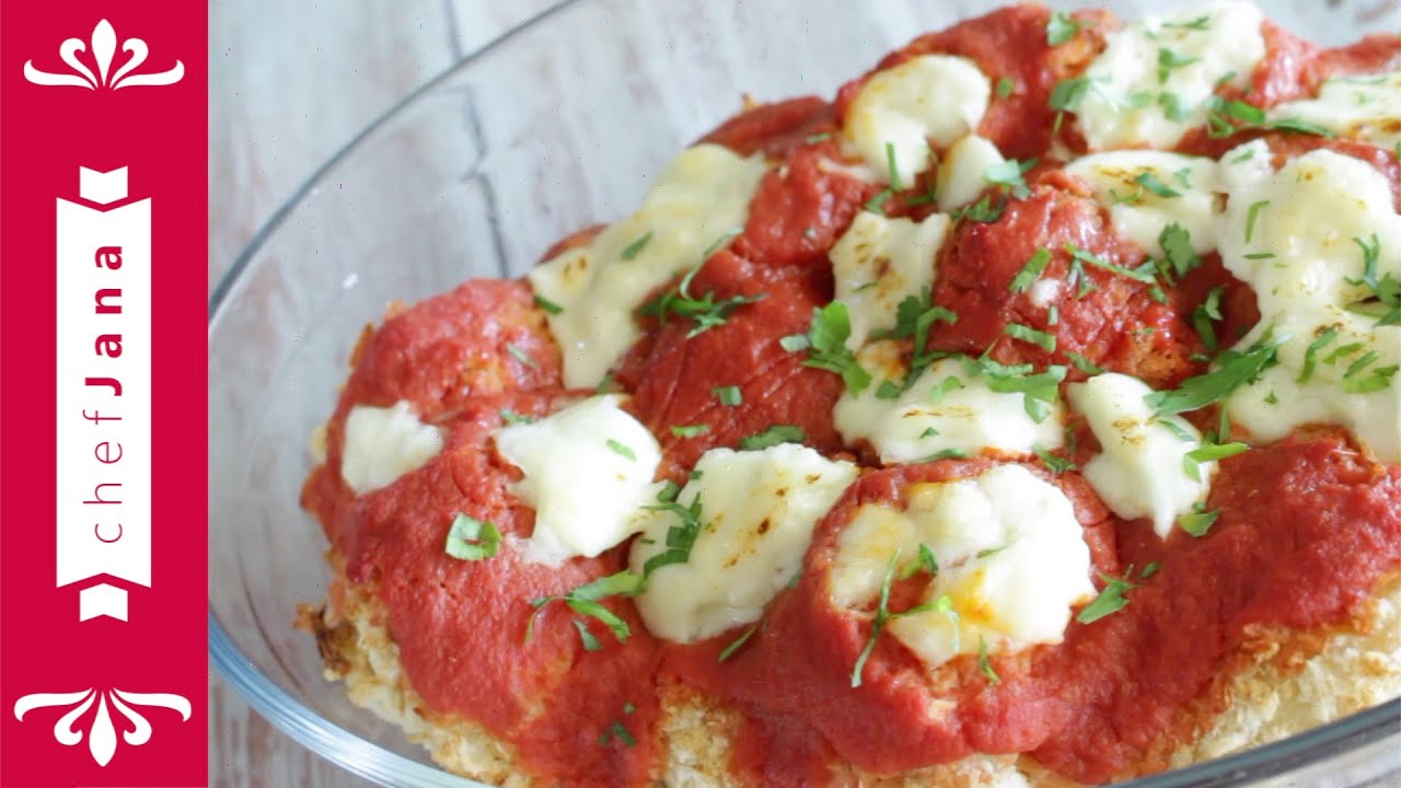 TURN A CAULIFLOWER INTO A DELISH MEAL IN MINUTES! CAULI PARMIGIANA