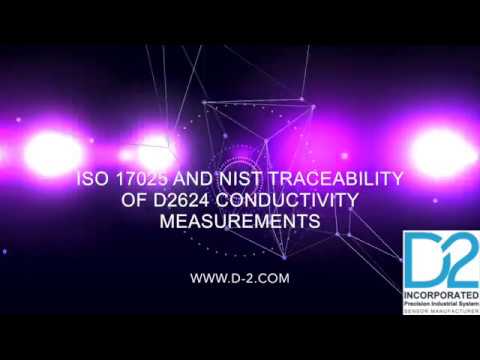 ISO 17025 and NIST Traceability of D2624 Conductivity Measurements