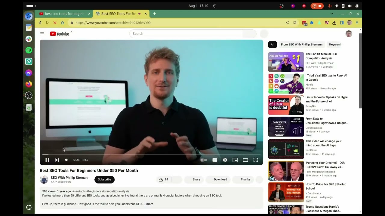 Free backlink idea: YouTube comments