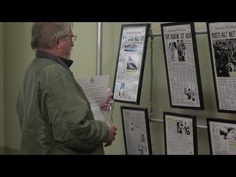 Historical society memorializes Haul Road completion with traveling exhibit now in Fairbanks