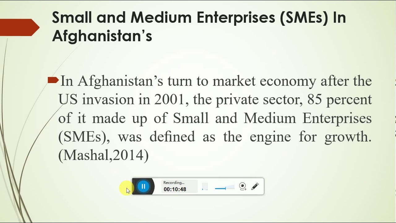Small and medium Enterprise lecture 01