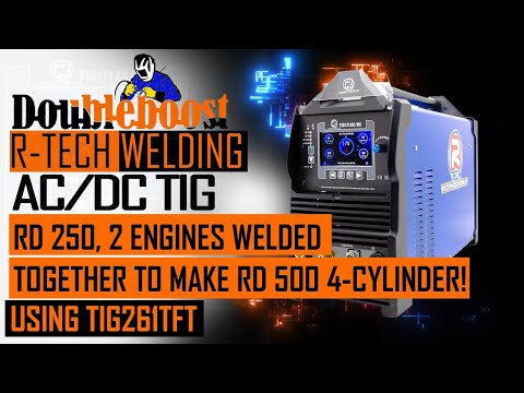 R-Tech TTIG261TFT, RD500 4-Cyl from 2 x RD250 Engines Welded Together