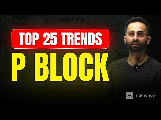 Understanding the Top 25 Trends in P Block Elements for JEE Main ...