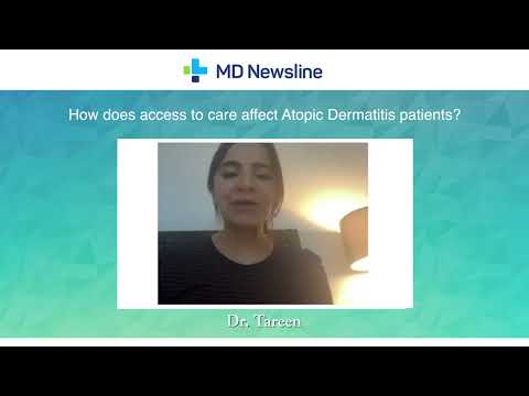 Dr. Mohiba Tareen on how access to care affects Atopic Dermatitis patients