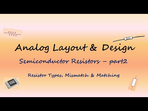 Semiconductor resistors part 2