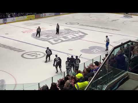 Gary Haden nets against Fife Flyers