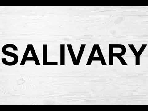 How To Pronounce Salivary