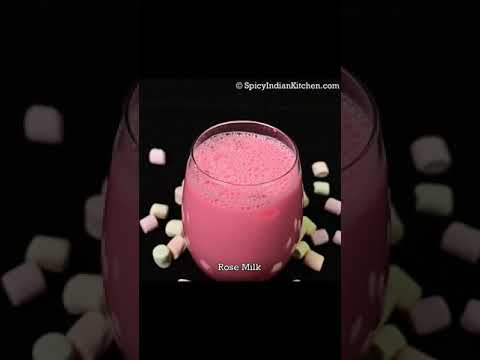 ரோஸ் மில்க் | Rose Milk in Tamil | rose milk recipe