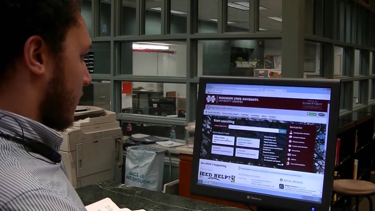 How to Check Out a Book