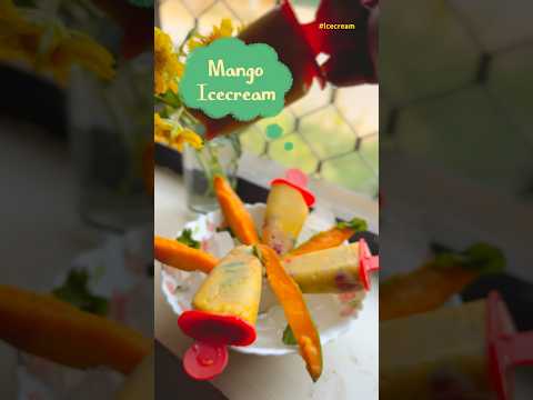 Mango ka season aur Homemade Icecream na ho??? #ytshorts #cooking #icecream #viral #shorts #food