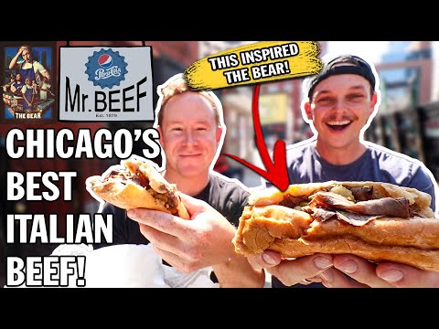 Reviewing The Sandwich That Inspired The FX Show THE BEAR! | Mr. Beef Italian Beef